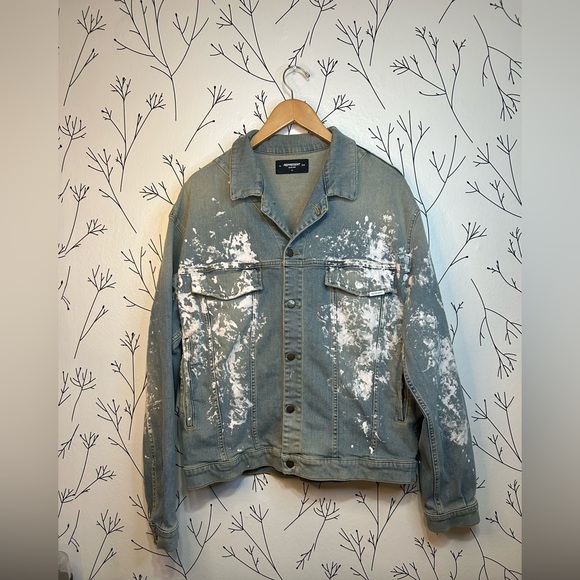 Represent | Jackets & Coats | Represent Denim Paint Splatter Jacket ...